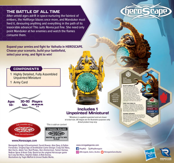 Rising Tide: Hellforge Mandukor Army Expansion - Unpainted Standard Ed ...