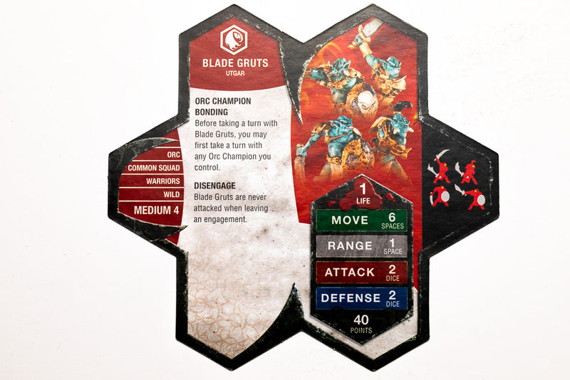 Blade Gruts - Common Squad - All Things Heroscape