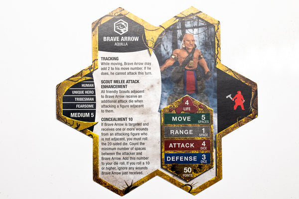 Brave Arrow - Unique Hero - All Things Heroscape