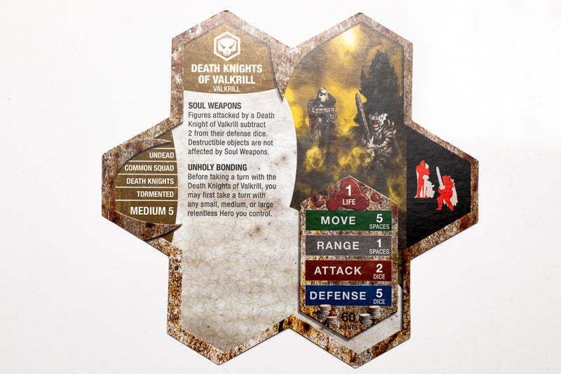 Death Knights of Valkrill - Common Squad - All Things Heroscape