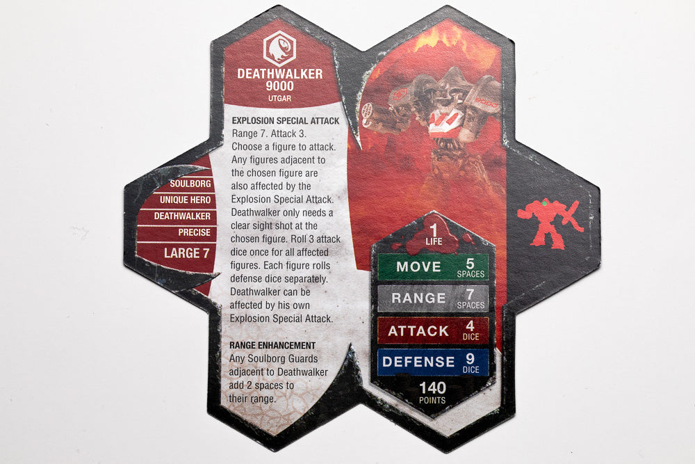 Deathwalker 9000 - Unique Hero - All Things Heroscape