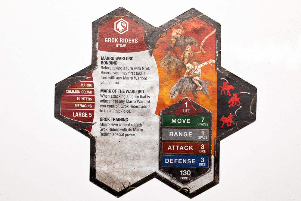 Grok Riders - Common Squad - All Things Heroscape