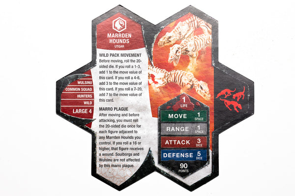 Marrden Hounds -Common Squad - All Things Heroscape