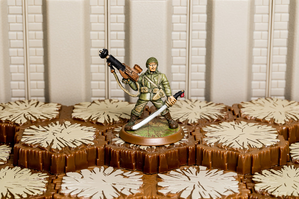 Sgt Drake Alexander (ROTV) - Unique Hero - All Things Heroscape