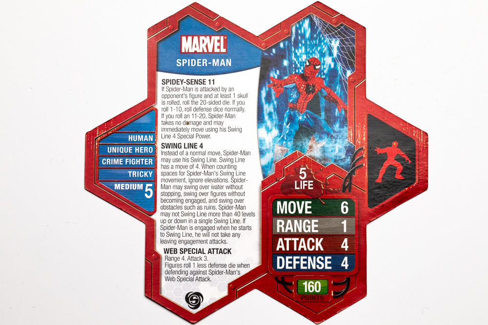 Spider Man - Unique Hero - All Things Heroscape