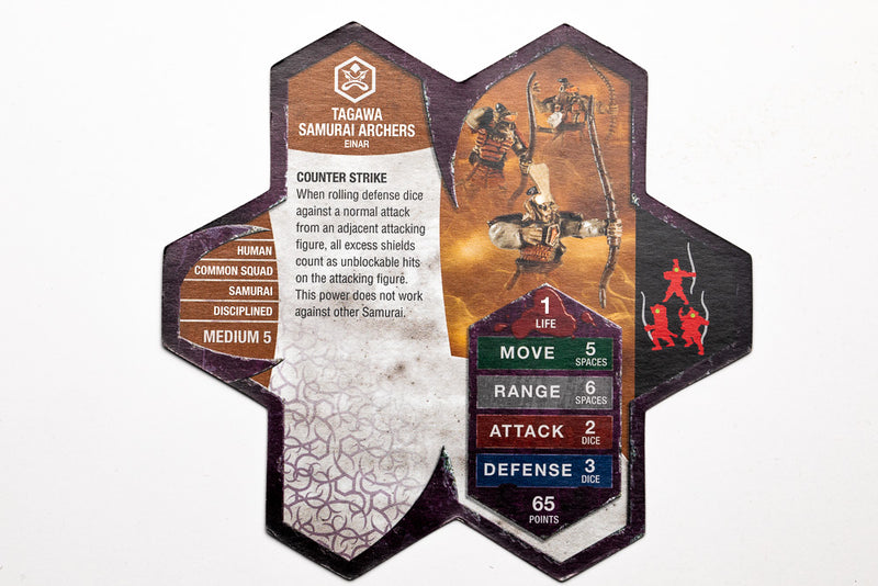 Tagawa Samurai Archers - Common Squad - All Things Heroscape
