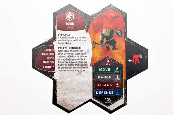 Torin - Unique Hero - All Things Heroscape